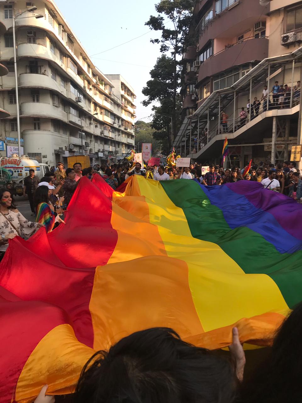 In Photos: Mumbai's First Pride March Post 377 Ruling | Feminism in India
