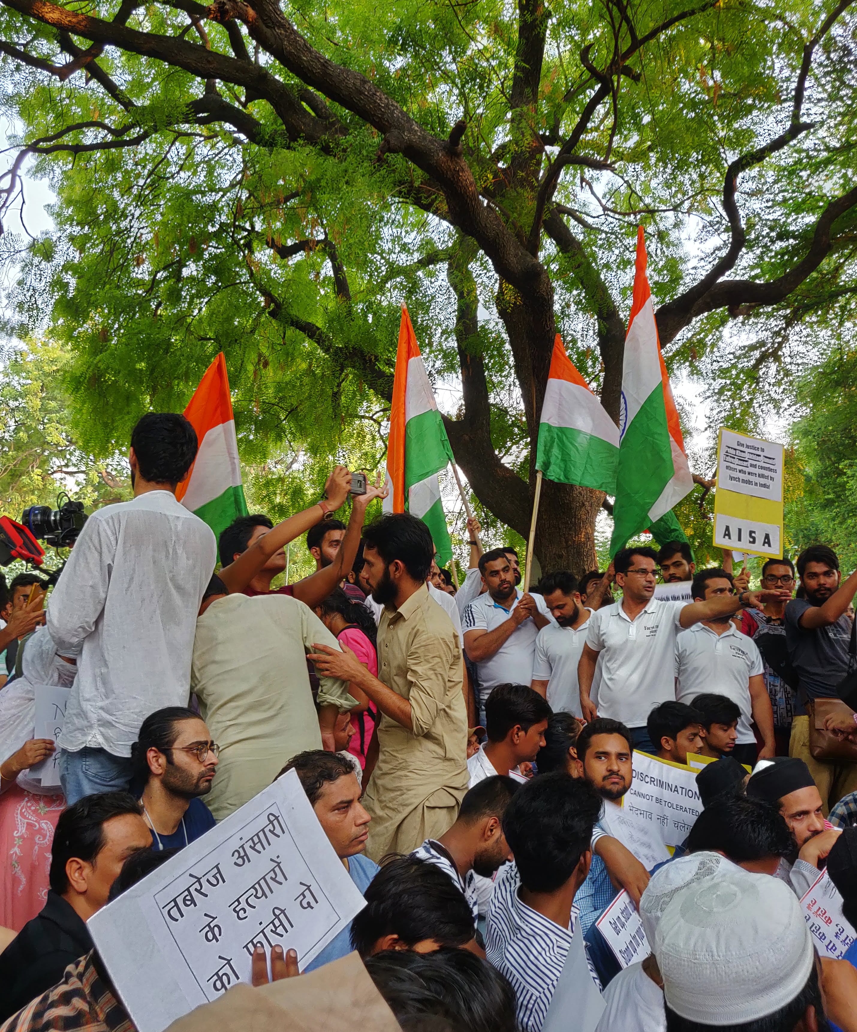 In Photos: Mob Lynching Of Tabrez Ansari Sparks Nation-Wide Protests In ...