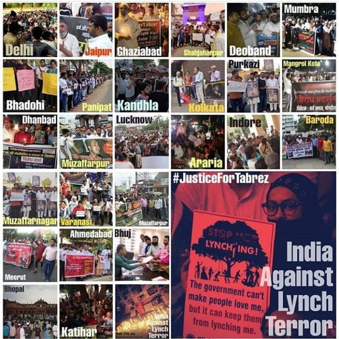 In Photos: Mob Lynching Of Tabrez Ansari Sparks Nation-Wide Protests In ...