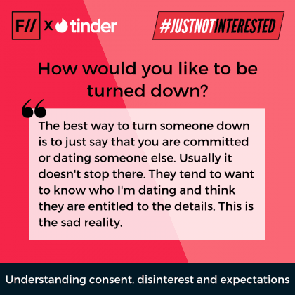 Turning Someone Down: Is Amicable Rejection Possible? | #JustNotInterested