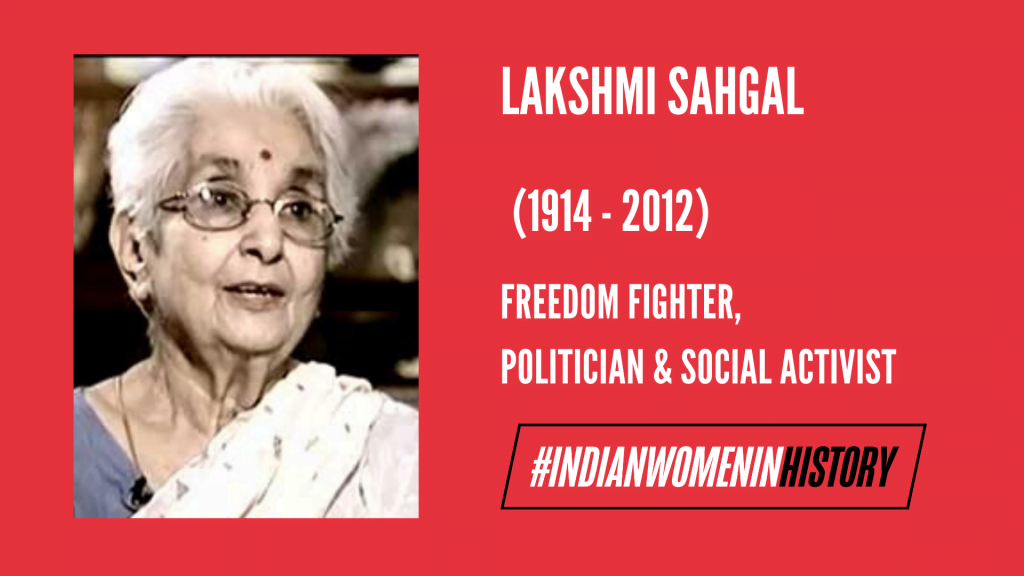 Capt. Dr. Lakshmi Sahgal: Officer Of The Indian National Army | # ...