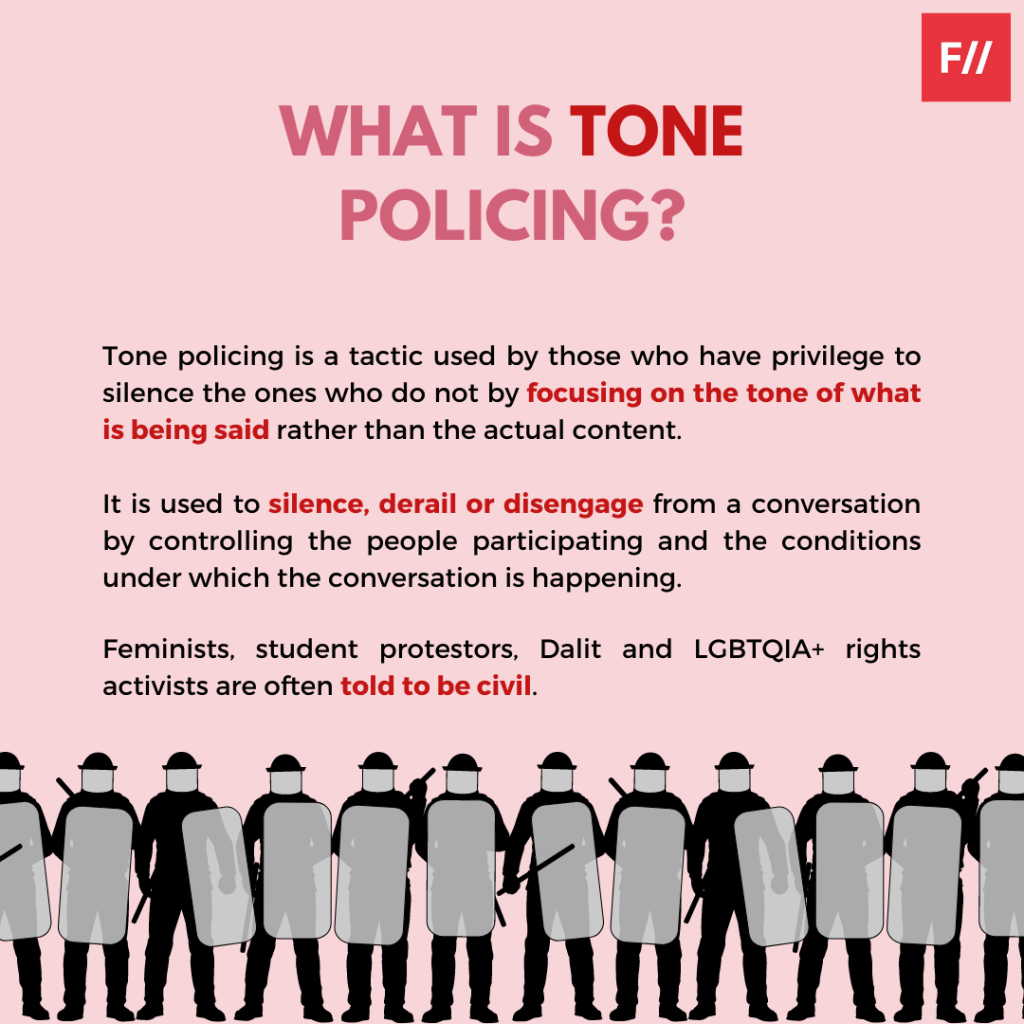 Infographic: What Is Tone Policing And Why Is It Wrong?
