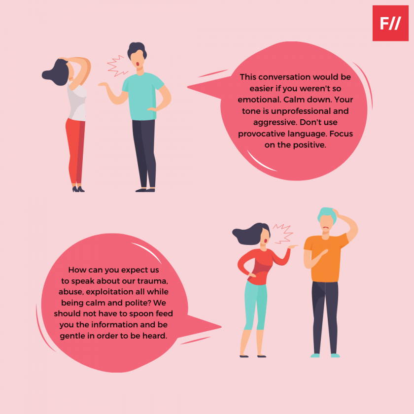 Infographic: What Is Tone Policing And Why Is It Wrong?