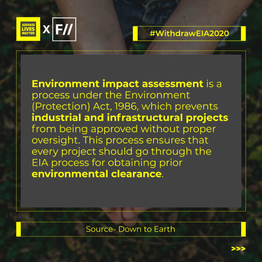 In Posters: How Will The Draft EIA 2020 Affect Adivasi and Tribal ...