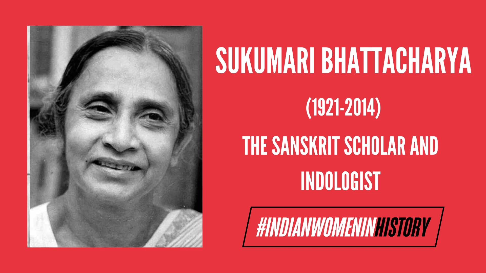 Sukumari Bhattacharya: Remembering The Great Indologist | # ...