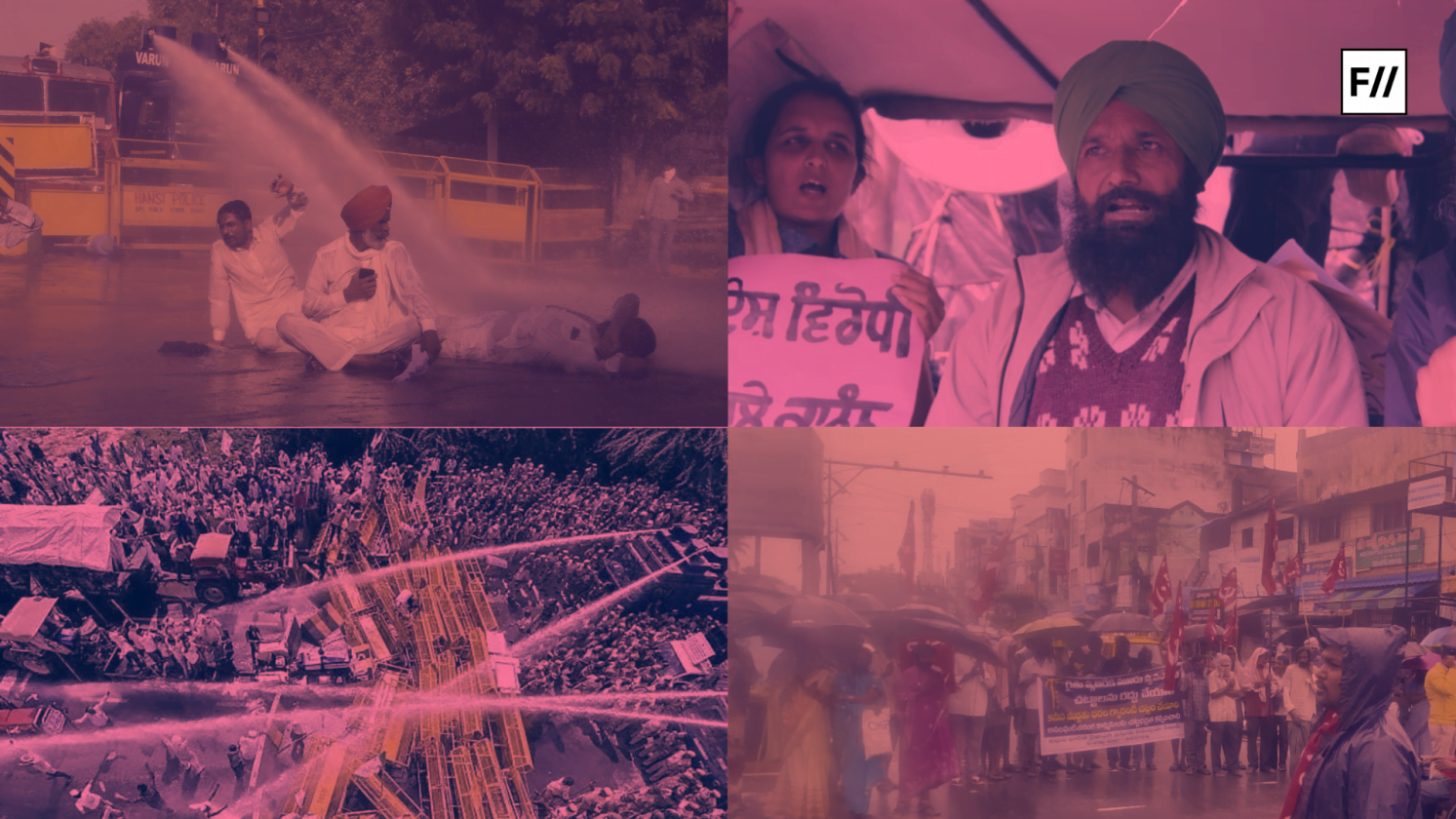 Farmers Protest: Delhi Chalo March Continues Despite Tear Gas, Water ...