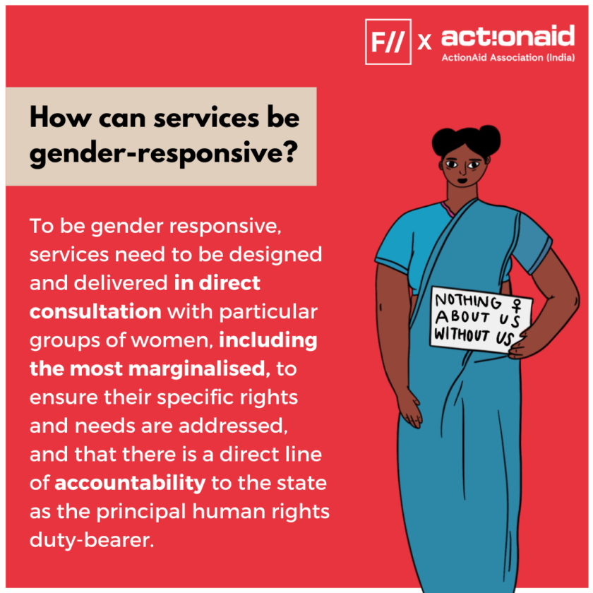 What Are Gender-Responsive Public Services? | Feminism in India