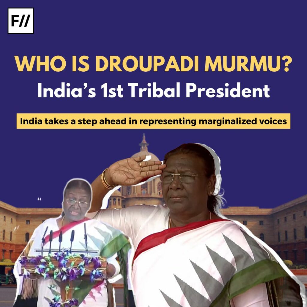 Poster Series: Who Is Droupadi Murmu - India’s First Tribal President ...