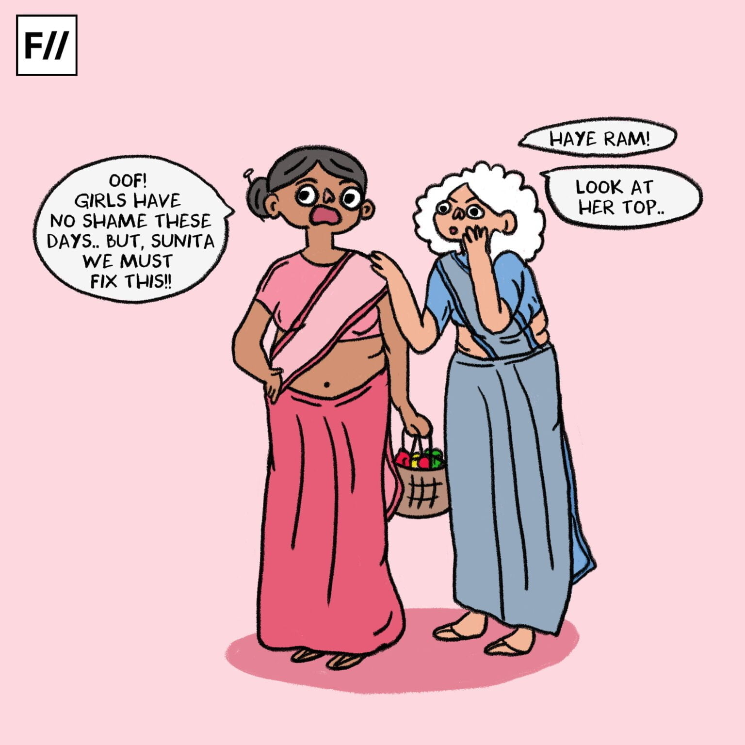 Comic: The Bra Strap | Feminism in India