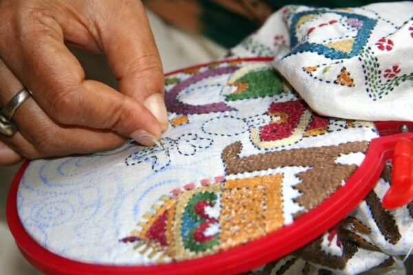 History Of Women Creating Political Expressions Through Embroidery, One ...