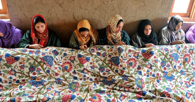 History Of Women Creating Political Expressions Through Embroidery, One ...